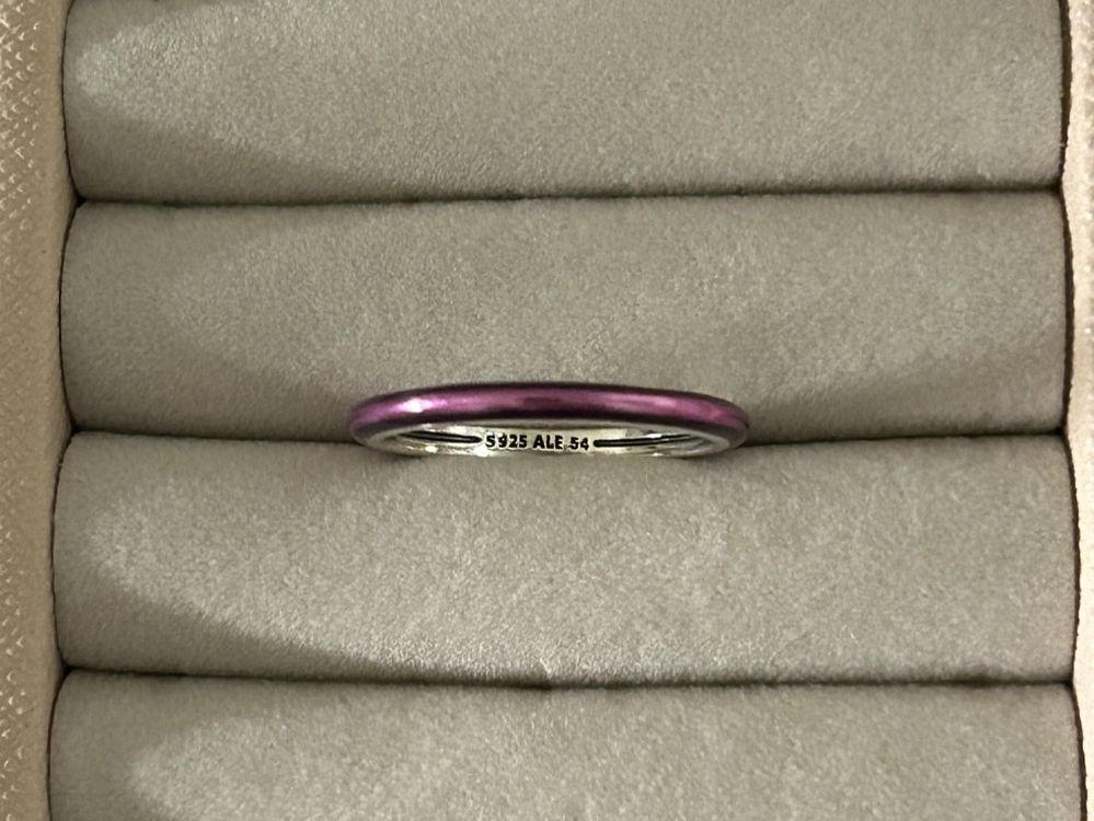 Original Pandora ME Stacking Ring Shocking Purple | Kaufen auf Ricardo
