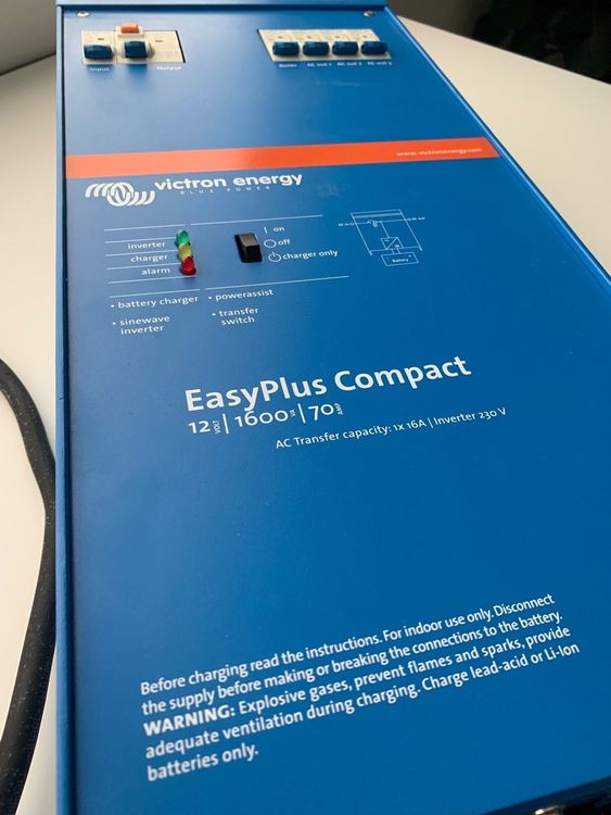 Victron Energy EasyPlus Compact 12/1600/70-16 Wechselrichter (Gebraucht ...