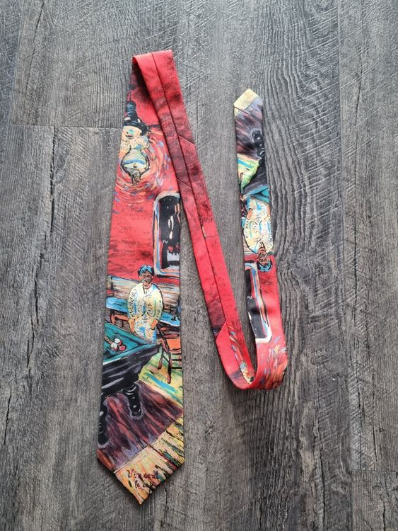 Seidenkrawatte * Ralph Marlin * Vincent van Gogh, Vintage (Gebraucht ...