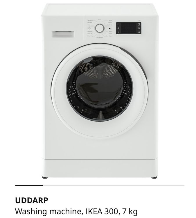 IKEA UDDARP 7 kg Washing Machine, White (Gebraucht) in Morges für CHF ...