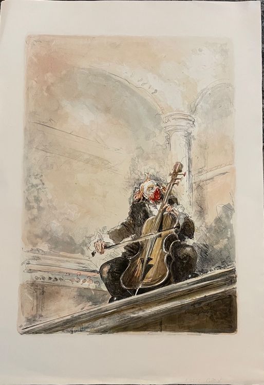 Hans Fitze (1943) Litho (Gebraucht) in Root für CHF 15 – mit Lieferung auf Ricardo kaufen