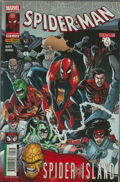 Marvel comics Italian ed SPIDER MAN # 577 SPIDER ISLAND part (Gebraucht ...