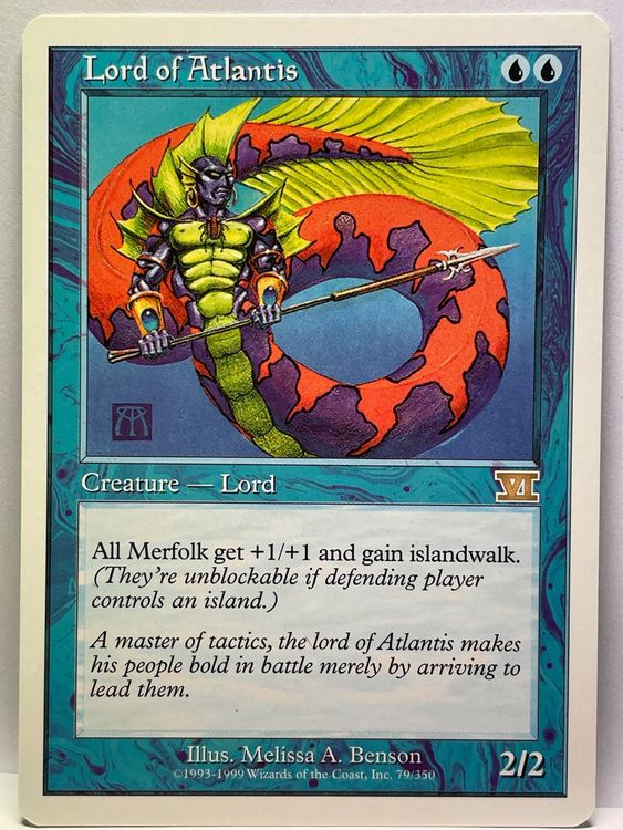 Magic The Gathering - Lord of Atlantis (Neu (gemäss Beschreibung)) in ...