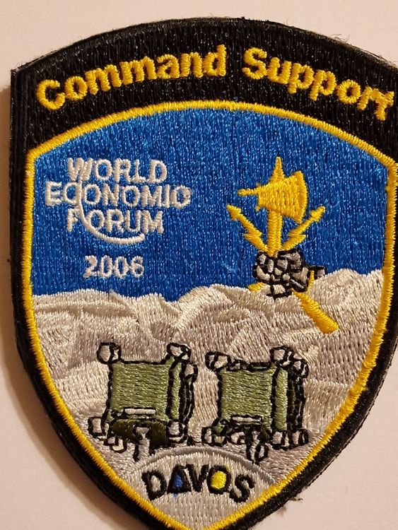 Police Badge WEF Davos 2006 Klett | Kaufen auf Ricardo
