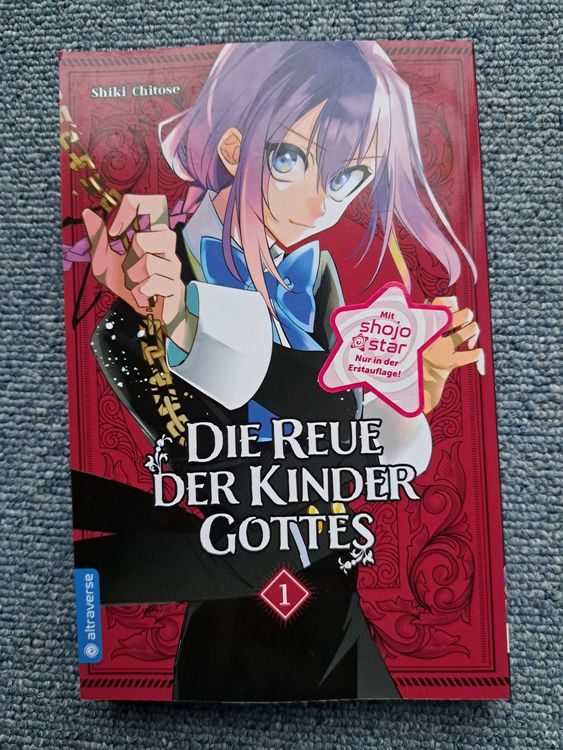 Die Reue der Kinder Gottes 1 Manga 1.Auflage (Gebraucht) in Killwangen ...