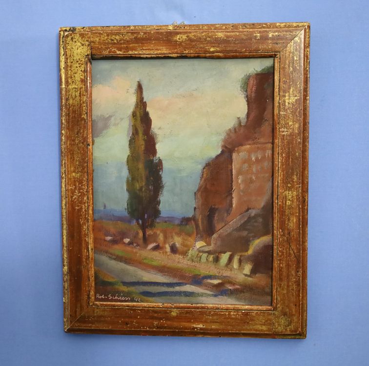 Robert Schiess 1896-1956, Gemälde, bez. "Via Appia" von 1942 | Kaufen ...