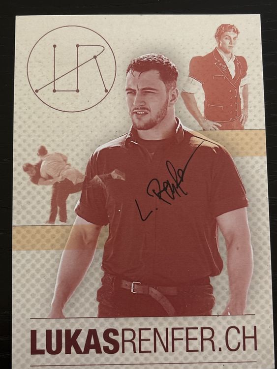 Signierte Schwinger Autogrammkarte Lukas Renfer Top Zustand! (Neu ...