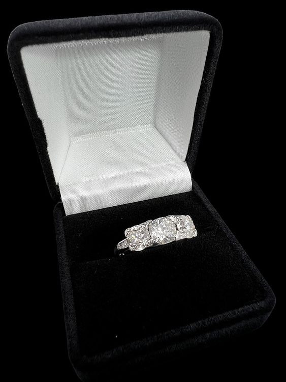 Diamanten 1.7c Ring Platin 950 Grösse 55.5 *S787 | Kaufen auf Ricardo