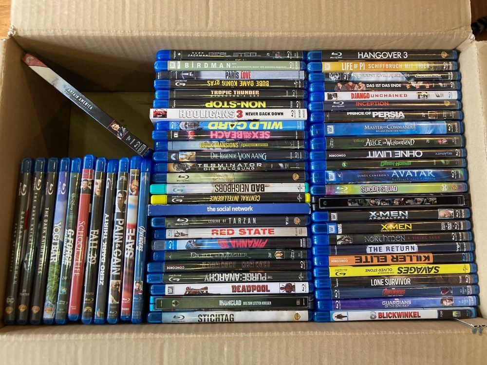 Blu Ray Sammlung 61 Stk. (Gebraucht) in Wilderswil für CHF 53.9 – mit ...