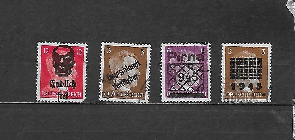 DR Hitler mit Aufdruck gestempelt | Kaufen auf Ricardo