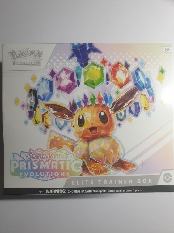 Pokemon SV8.5 - Prismatic Evolutions - SEALED ETB - ENGLISH (Neu und ...