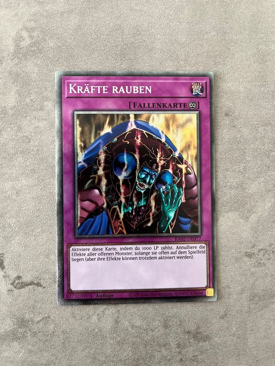 Kräfte rauben (RA02-DE077), Platinum-Secret-Rare (Neu (gemäss ...