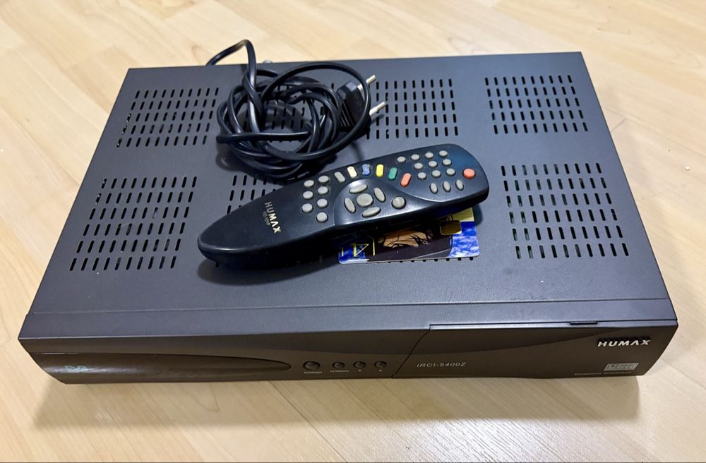HUMAX Satelliten-Receiver IRCI-5400Z mit Fernbedienung (Gebraucht) in ...