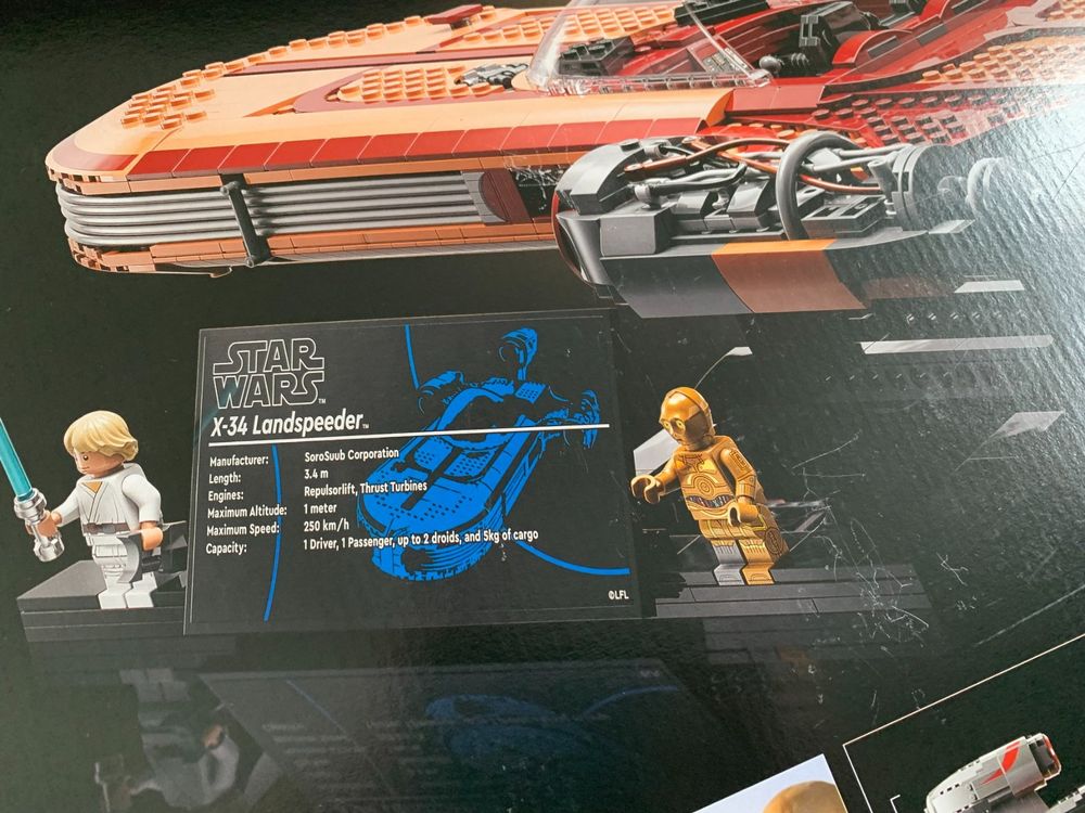 Lego 75341 Luke Skywalker’s Landspeeder™ Seltene Sets (Neu und ...