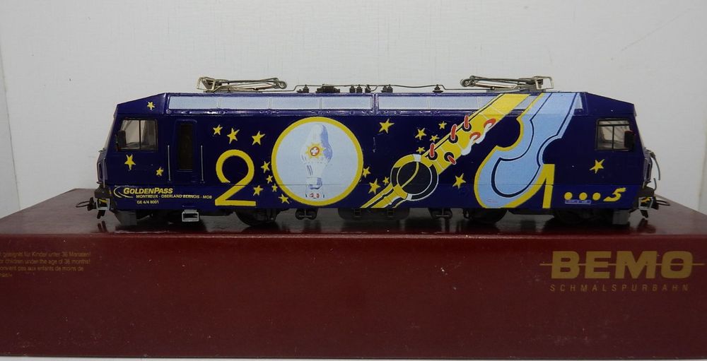 Hom- Bemo - MOB "100 ans" - Loc Ge 4/4 III- 8001 (Gebraucht) in Locarno ...