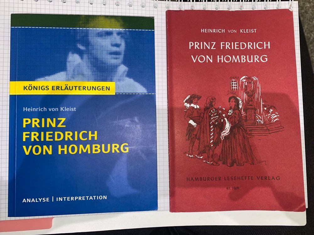 Prinz Friedrich von Homburg - Buch inkl. Königserläuterungen | Kaufen auf Ricardo