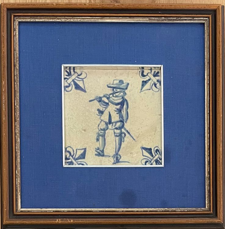 Antike Bild Kachel 17.Jh Frühniederländische | Kaufen auf Ricardo