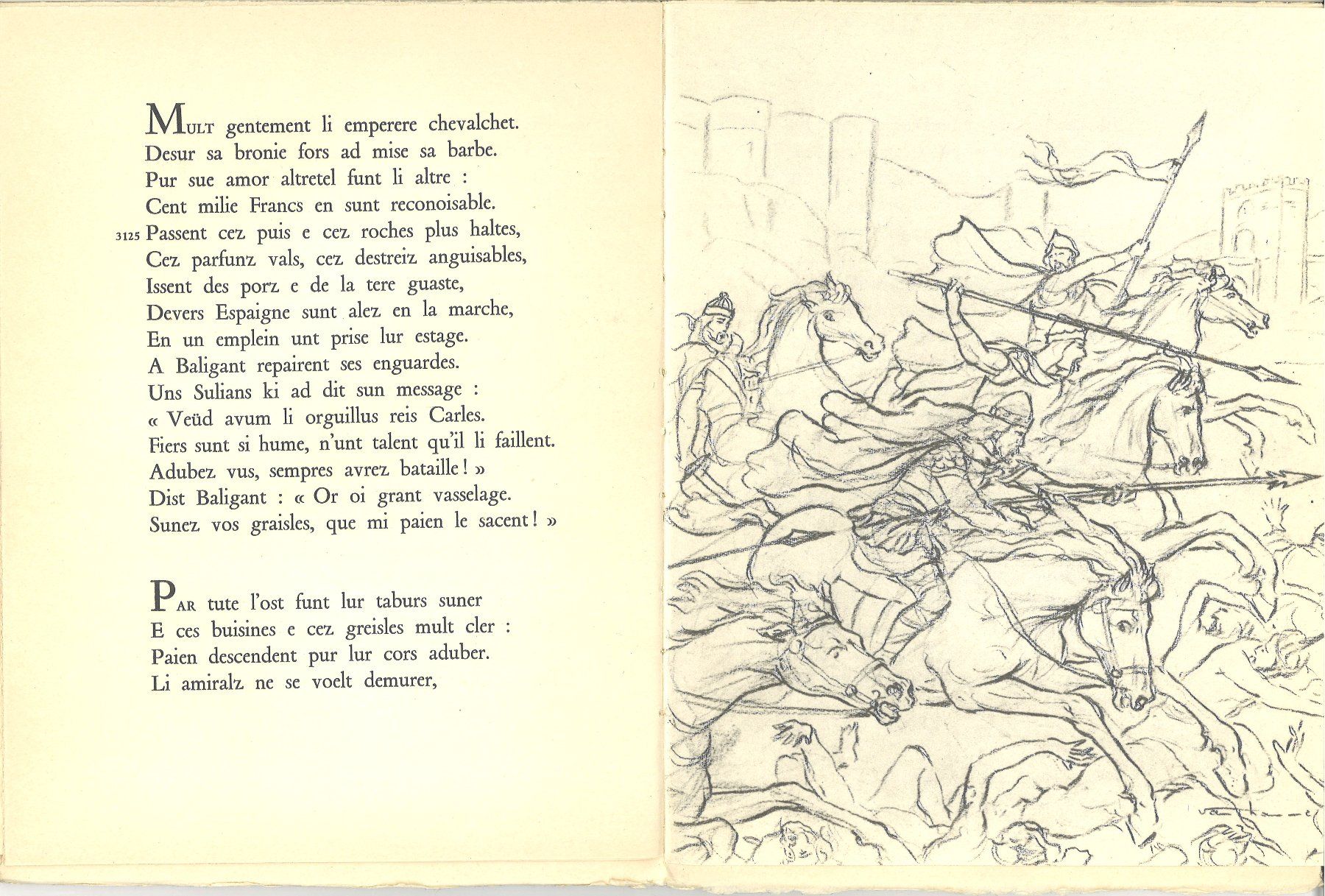 La chanson de Roland - Illustrations de Vanhamme - T.1 & 2 (D'occasion ...
