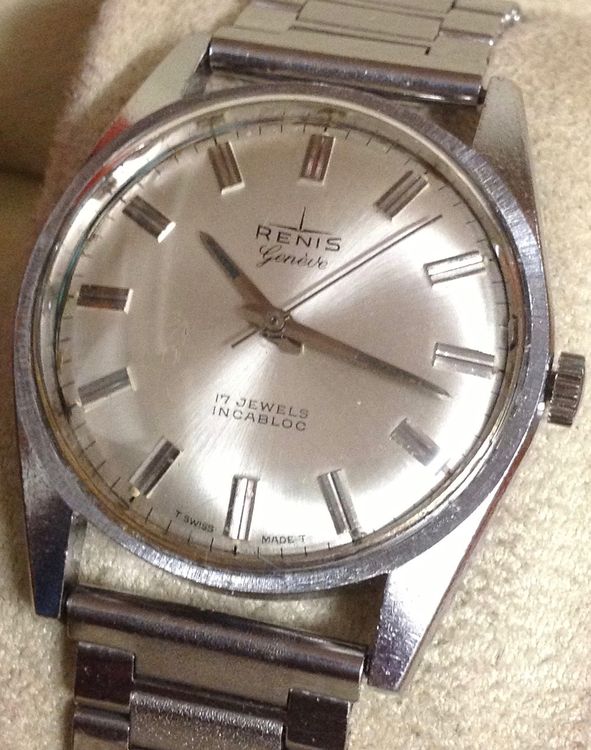 RENIS Genève swiss-made Herrenuhr ( Handaufzug / 37 mm ) (Gebraucht) in ...