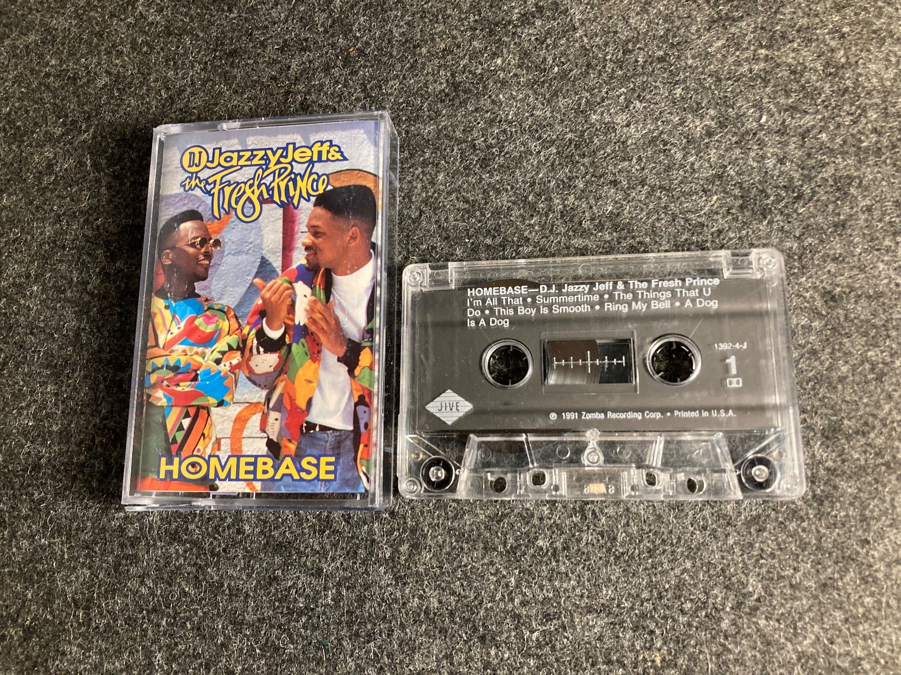 DJ Jazzy Jeff & The Fresh Prince - Homebase (MC) (D'occasion) à ...