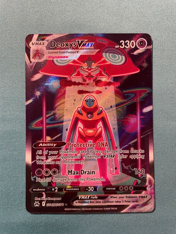 Deoxys VMAX GG45 - Pokemon Crown Zenith (Gebraucht) in Kirchberg BE für ...