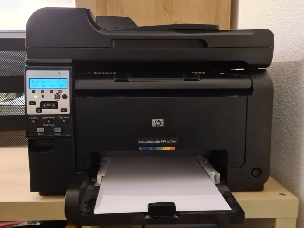HP LaserJet 100 MFP M175nw (Gebraucht) in Zürich für CHF 1 – nur ...