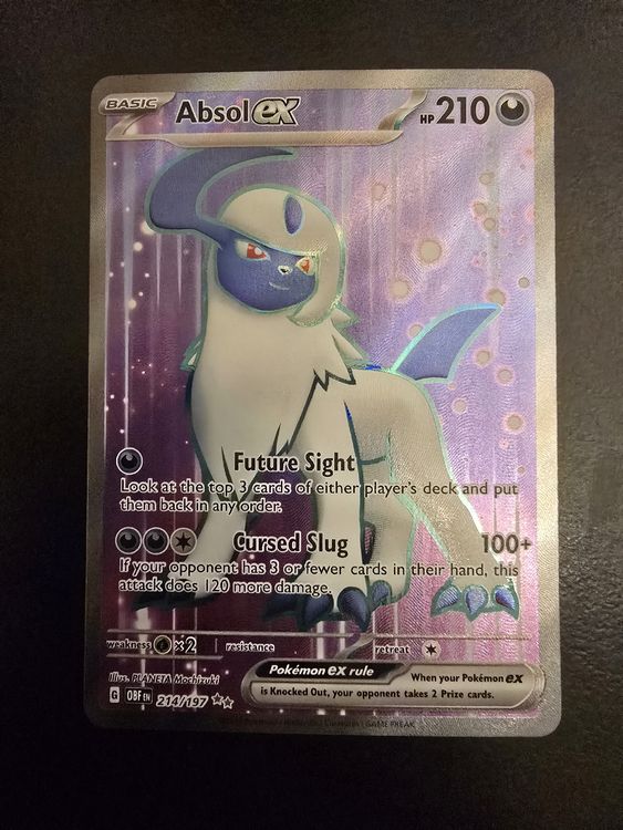 Carte Pokémon Absol EX - 214/197 - Rare | Kaufen auf Ricardo