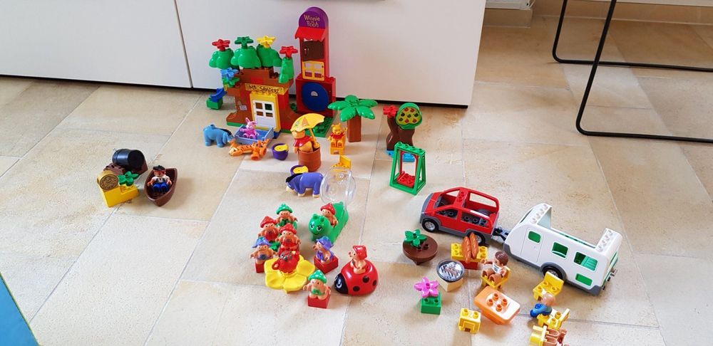 Lego Duplo Winnie P. 5947, Camper 5655 (Gebraucht) in Oberrohrdorf für ...