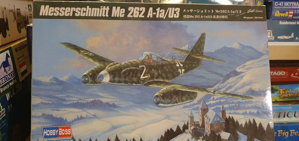 Messerschmitt Me 262 A-1a/U3 1/48 HOBBY BOSS (Neu (gemäss Beschreibung)) in Kaisten für CHF 11 ...