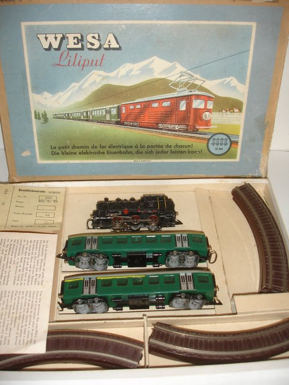 WESA: Tender-Lokomotive und 2 Wagen | Kaufen auf Ricardo