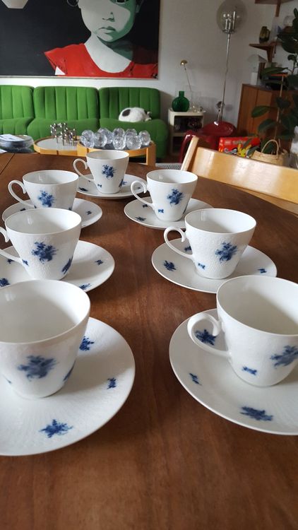 Rosenthal Björn Winblad Romanze Blue blaue Blume Service (Gebraucht) in ...