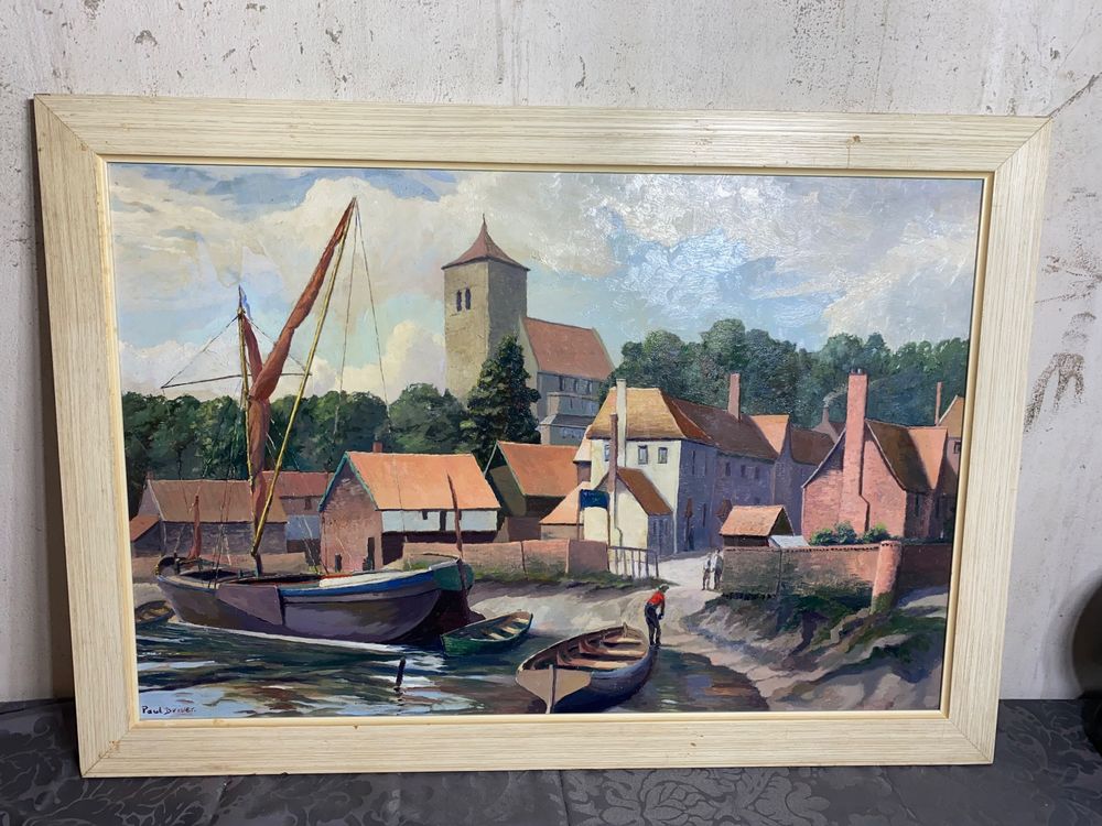 Paul Driver magnifique tableau signée | Kaufen auf Ricardo