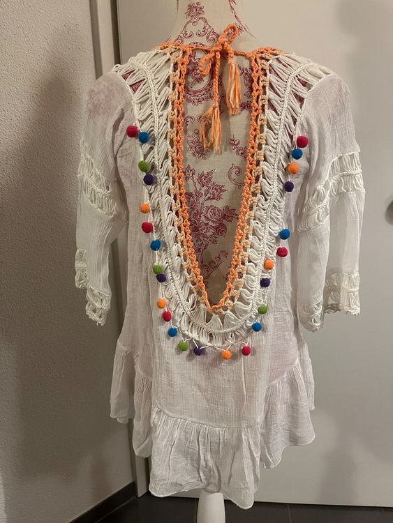 Strandkleid mit Pompom ab 1 CHF (Neu (gemäss Beschreibung)) in Birrwil für CHF 1 – mit Lieferung ...