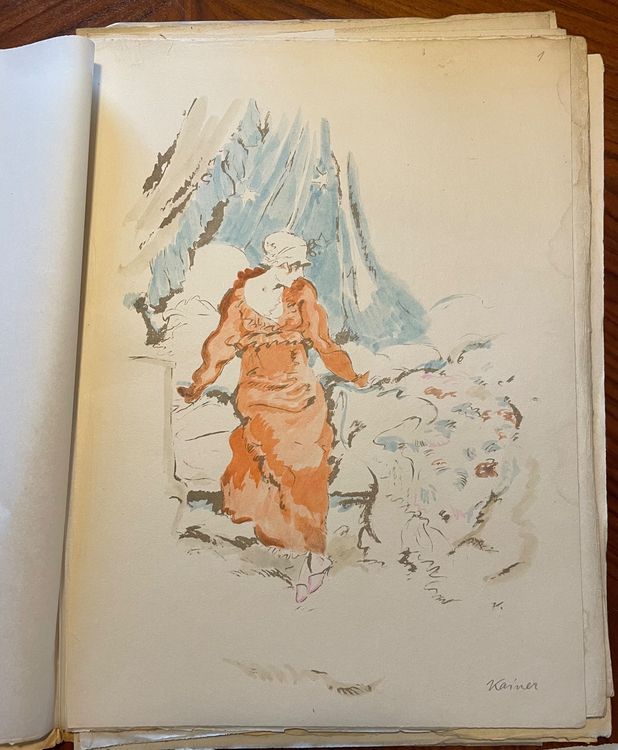 2 seltene Ausgaben des Deutschen Moden Almanac von L. Kainer (Gebraucht ...