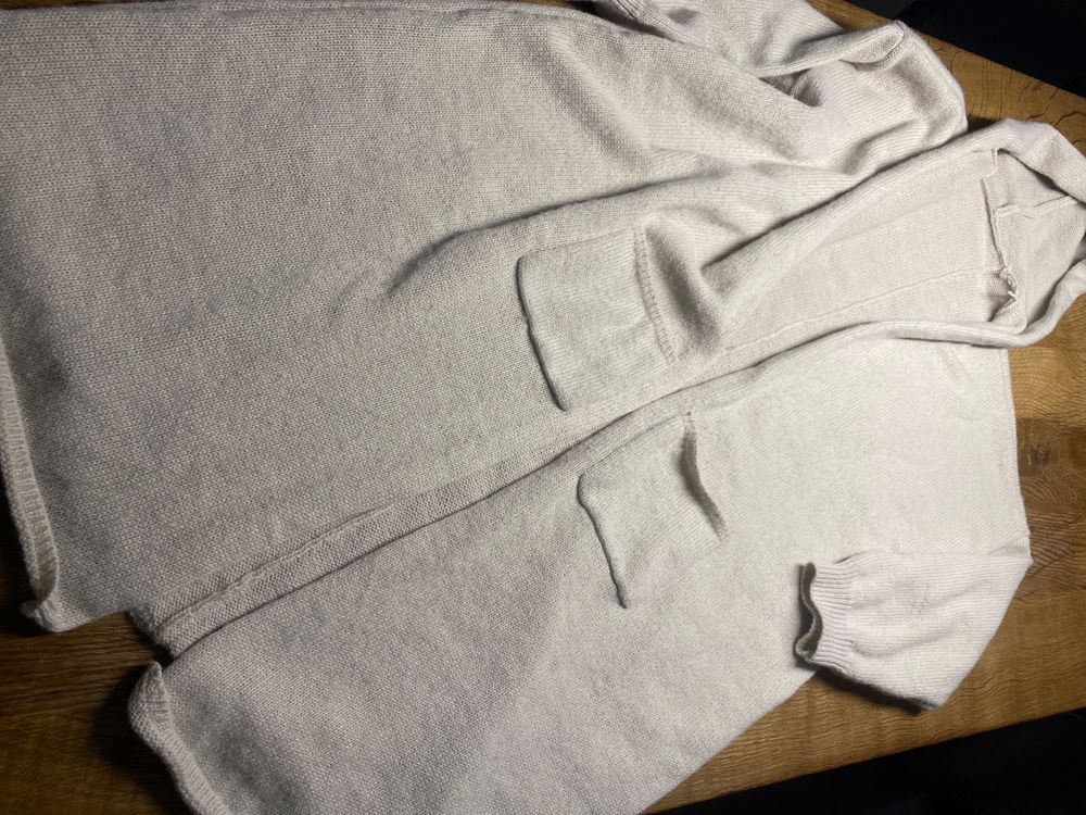 WOLL-MANTEL STRICKMANTEL flauschig oversize/3XL SIMPLY💛LIVE (Gebraucht ...