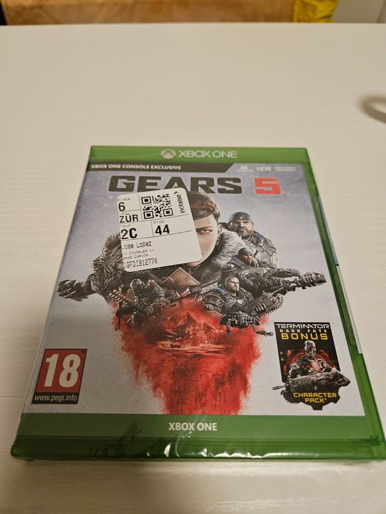Xbox One Gears 5 (Neu und originalverpackt) in Zürich für CHF 5 – mit ...