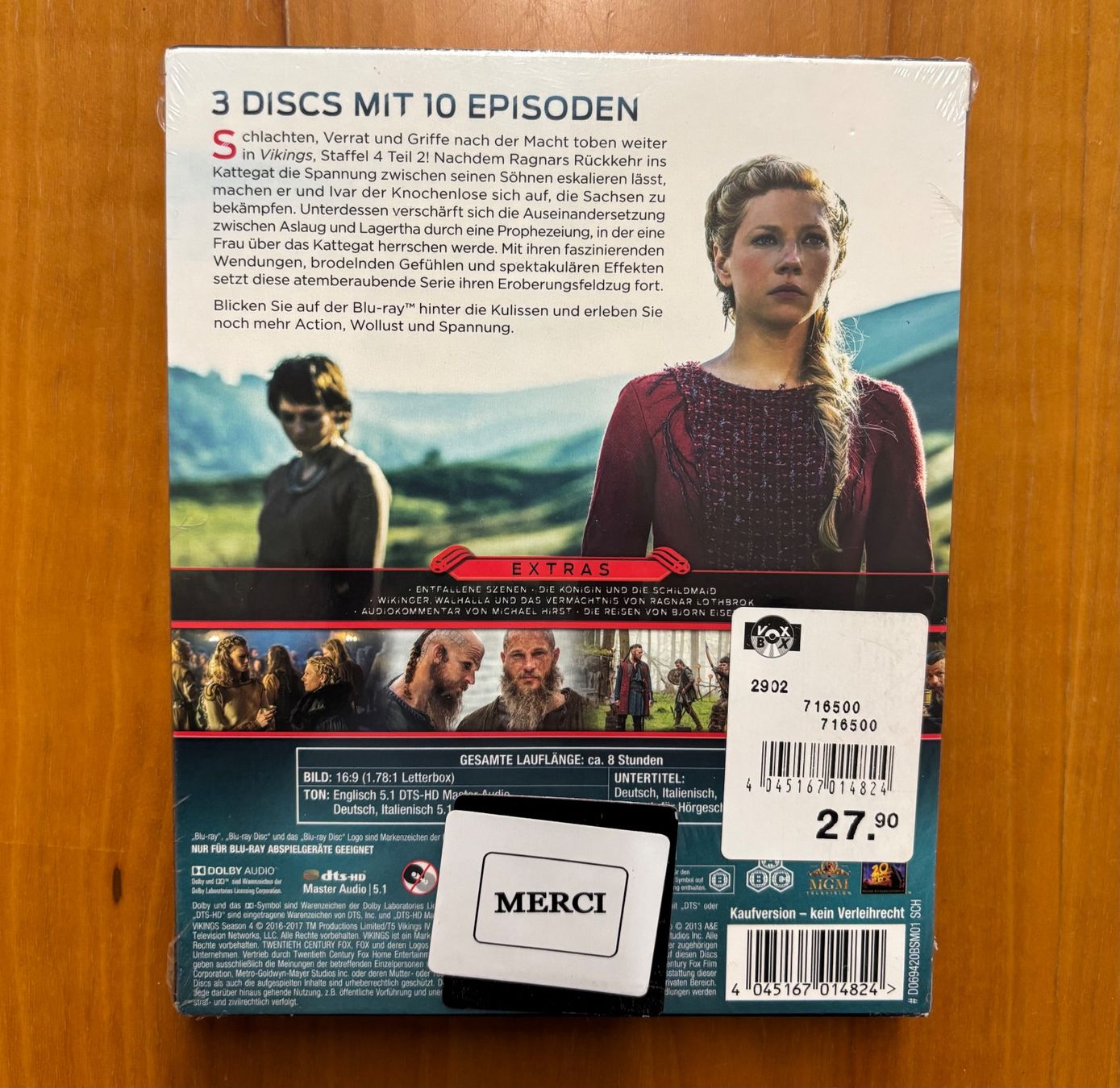 Vikings - Staffel 4 Vol. 2 Blu Ray | NEU (Neu (gemäss Beschreibung)) in ...