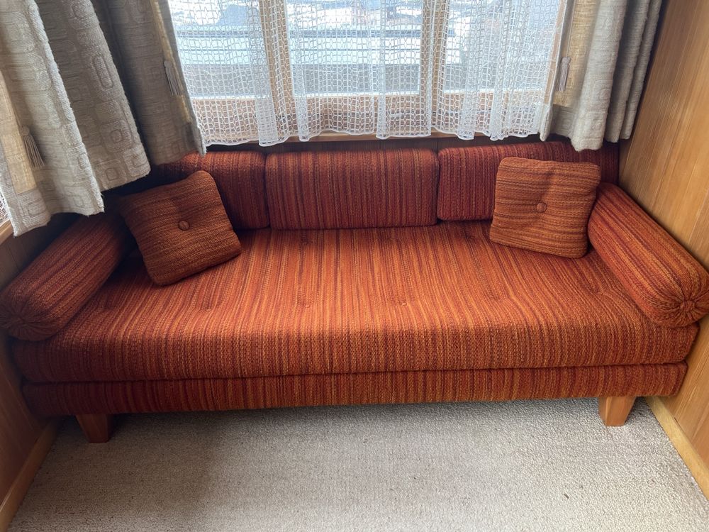Retro Sofa / Vintage Couch, 70er Jahre Look, Orange (Gebraucht) in ...