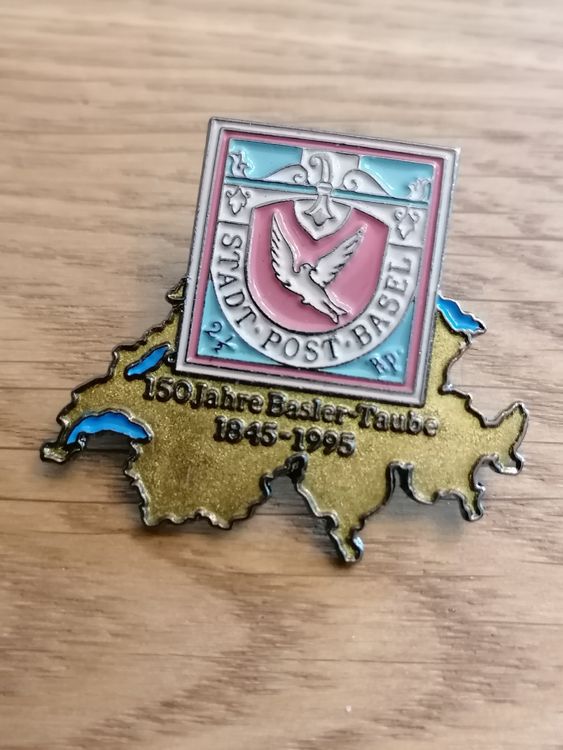 Pin Basler Taube, 150 Jahre Jubiläum | Kaufen auf Ricardo