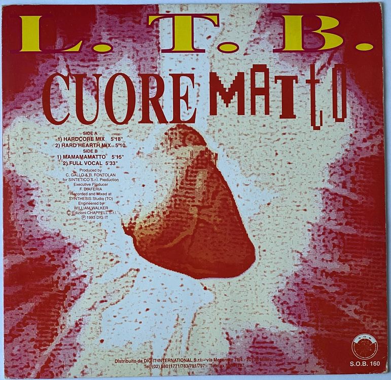 L.T.B., Cuore Matto (Italo Dance) | Acheter sur Ricardo