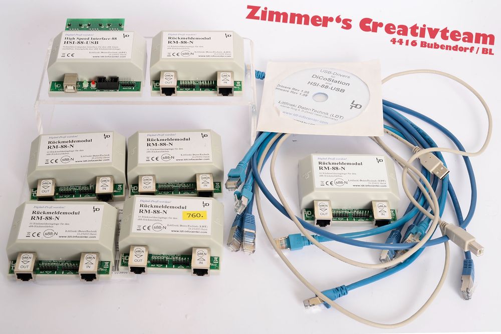 Littfinski Rückmeldemodule / Interface 88, CD usw. gem. Foto (Gebraucht) in Bubendorf für CHF 49 ...