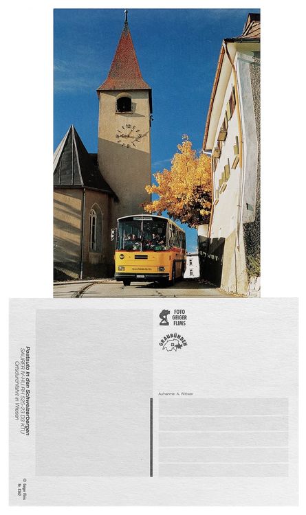 Wiesen GR Davos Prättigau-Davos Graubünden Postauto SAURER | Kaufen auf Ricardo