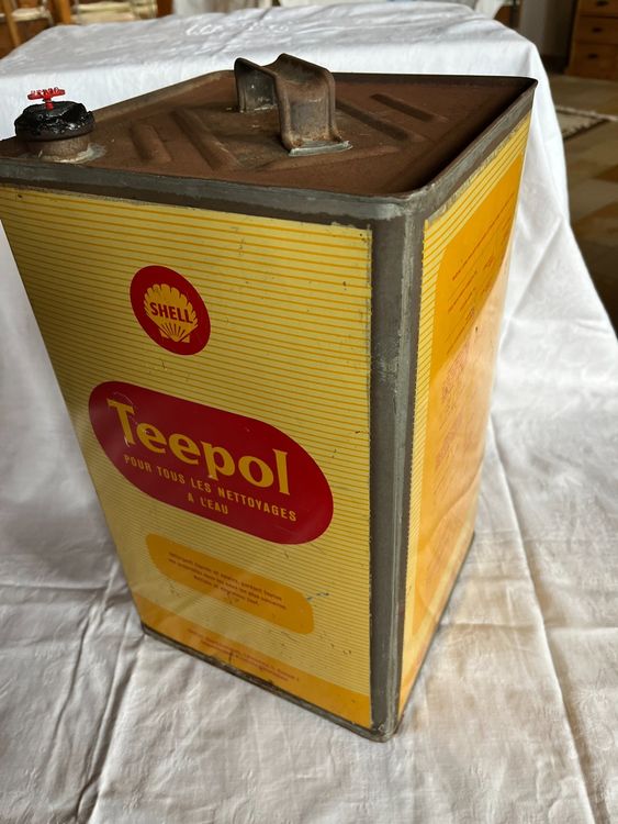 Alter grosser Kanister SHELL Teepol | Kaufen auf Ricardo