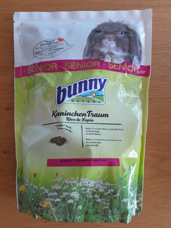 Bunny KaninchenTraum Senior - 1.5 Kilo -Futter Pellets (Neu und ...
