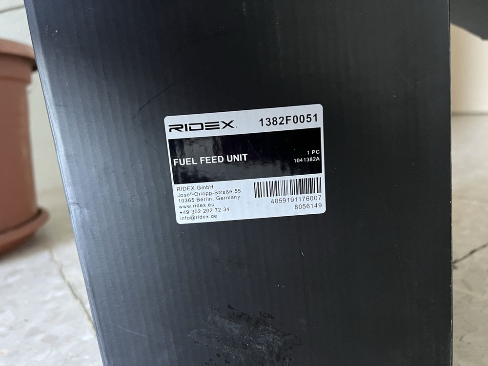 Pompe à carburant / Fuel Feed Unit RIDEX – NEUVE (Neu und ...