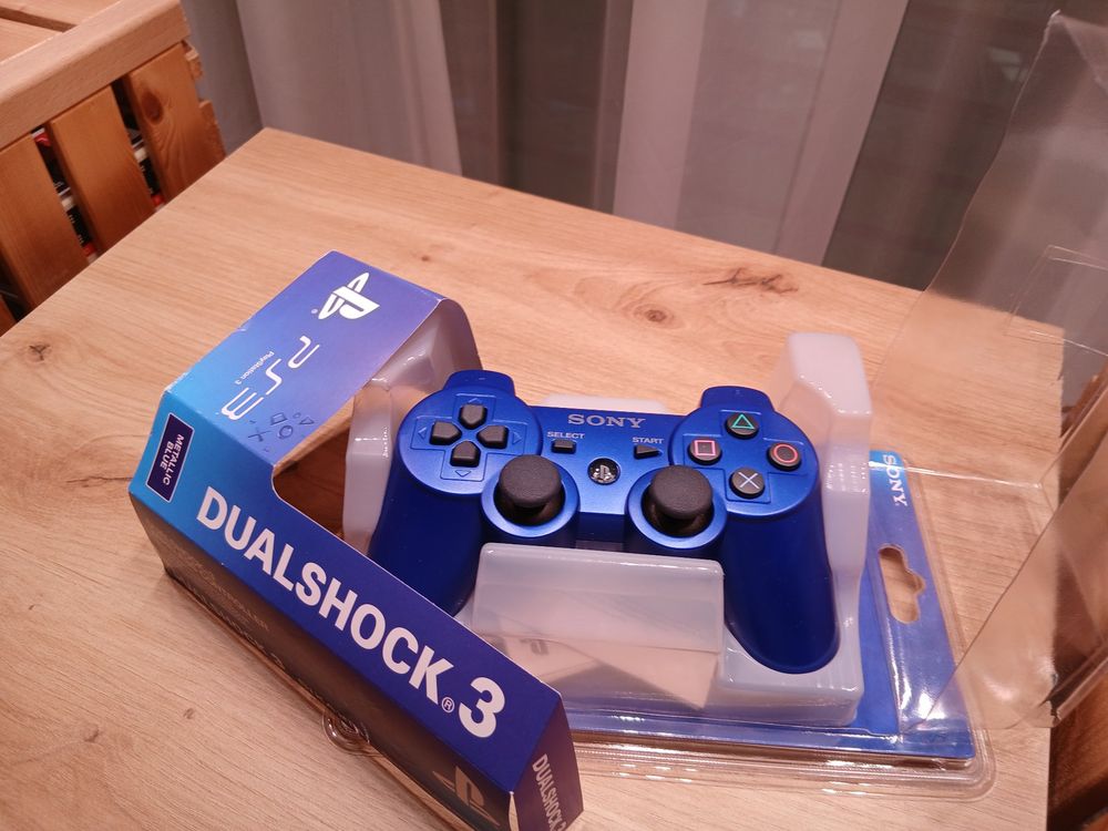 Neuer PS3 DualShock 3 Controller – Metallic Blue – Originalv (Neu und ...