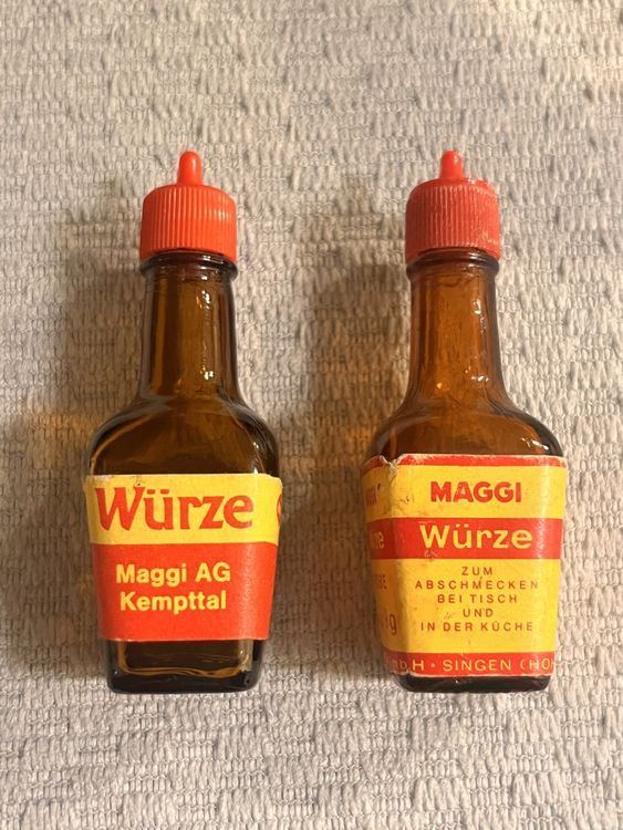 Miniatur-Essen MAGGI - 2 Würze Flaschen (Gebraucht) in Zürich für CHF ...