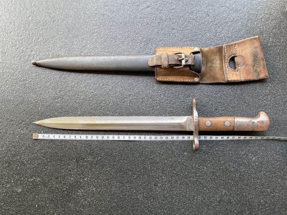 Bajonett der Schweizer Armee (Gebraucht) in Luzern für CHF 22 – mit Lieferung auf Ricardo kaufen