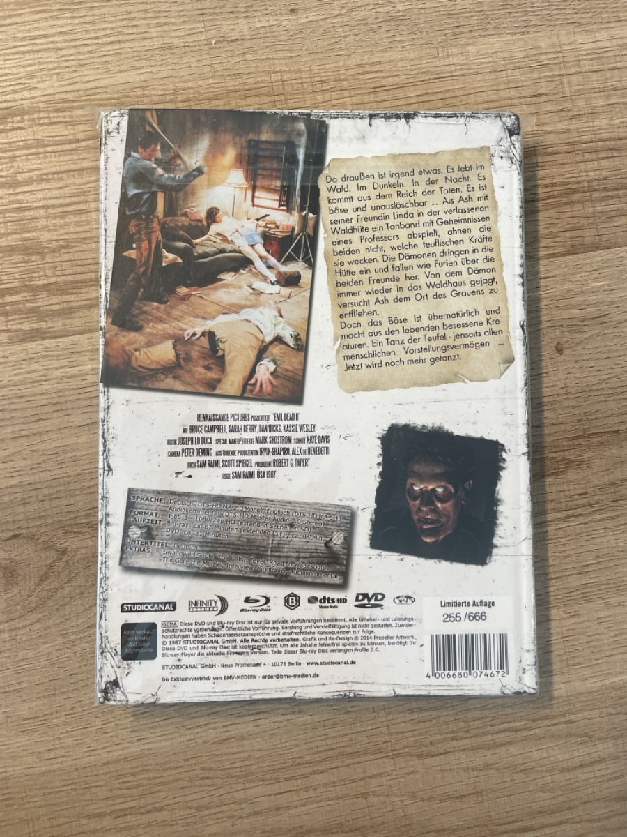 Tanz der Teufel 2 (1987) BluRay Mediabook (Gebraucht) in Hagendorn für ...