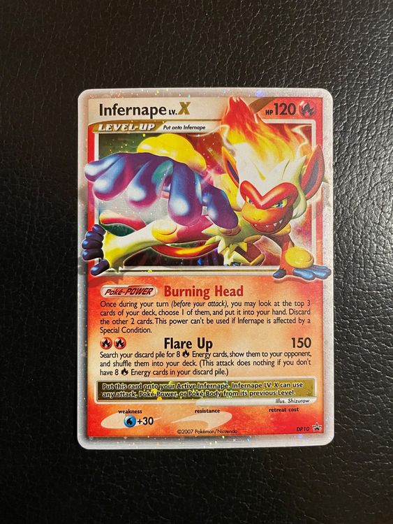 D&P Infernape lv.X Promo DP10 Ab 1 | Kaufen auf Ricardo